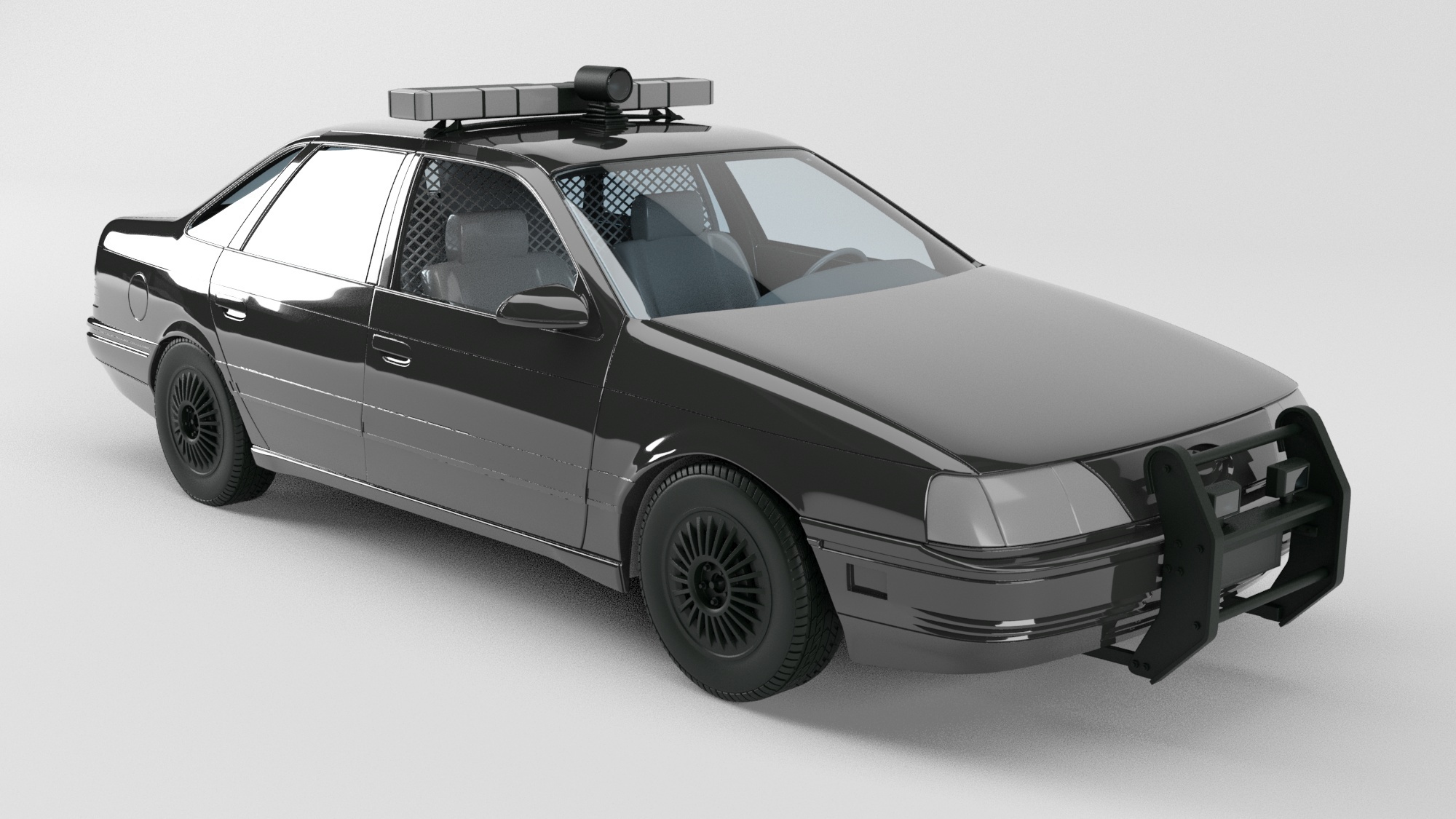 OBJ file Police Car 3D print model 🚓・Model to download and 3D print・Cults