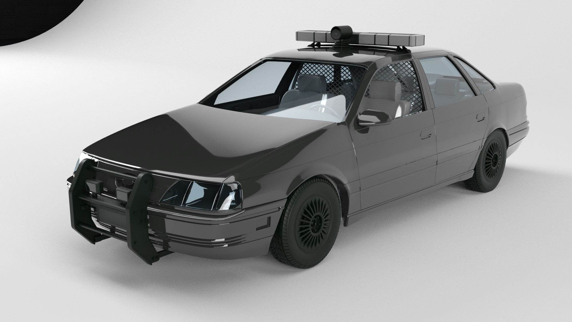 OBJ file Police Car 3D print model 🚓・Model to download and 3D print・Cults
