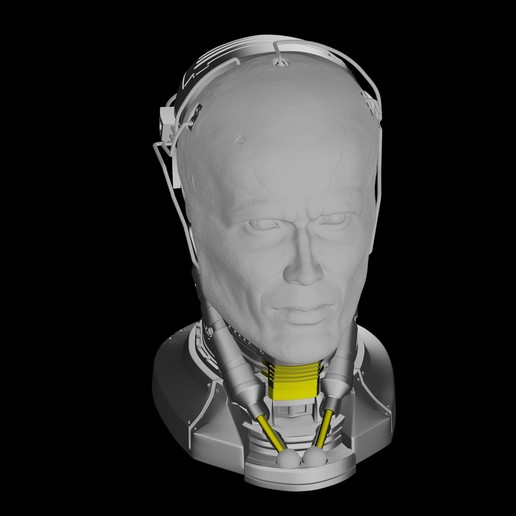 Download STL file Robocop Head and Helmet for 3d printing 3D Model ...