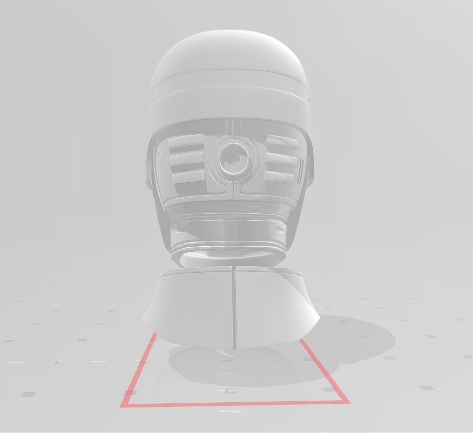 Download STL file Robocop Head and Helmet for 3d printing 3D Model ...