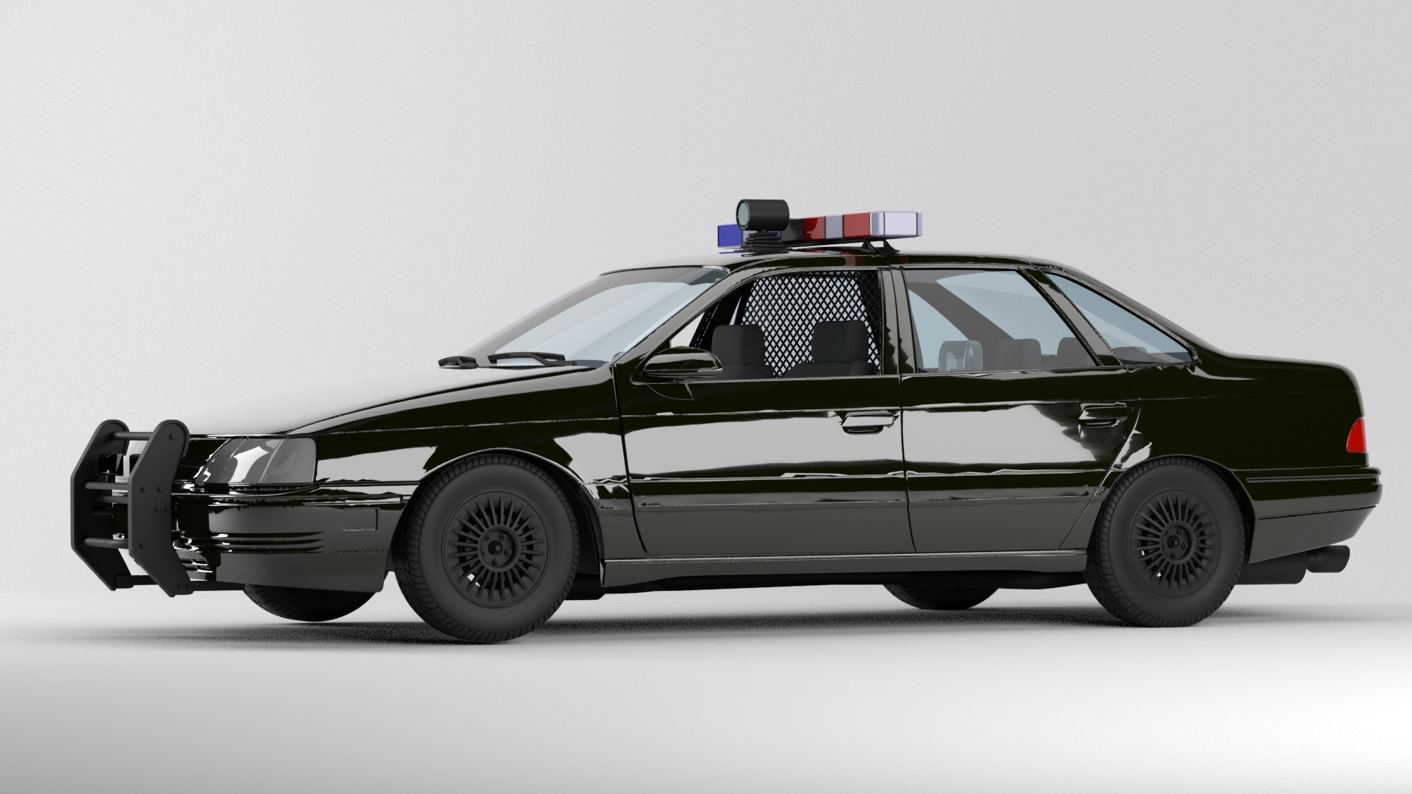 OBJ file Police Car 3D print model 🚓・Model to download and 3D print・Cults