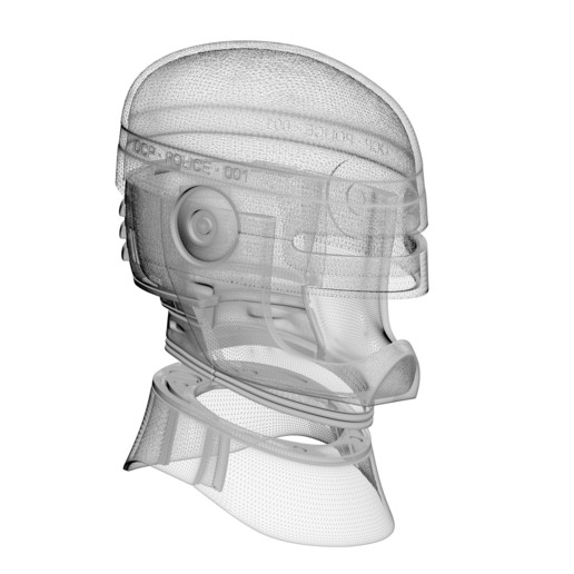 Download STL file Robocop Head and Helmet for 3d printing 3D Model ...