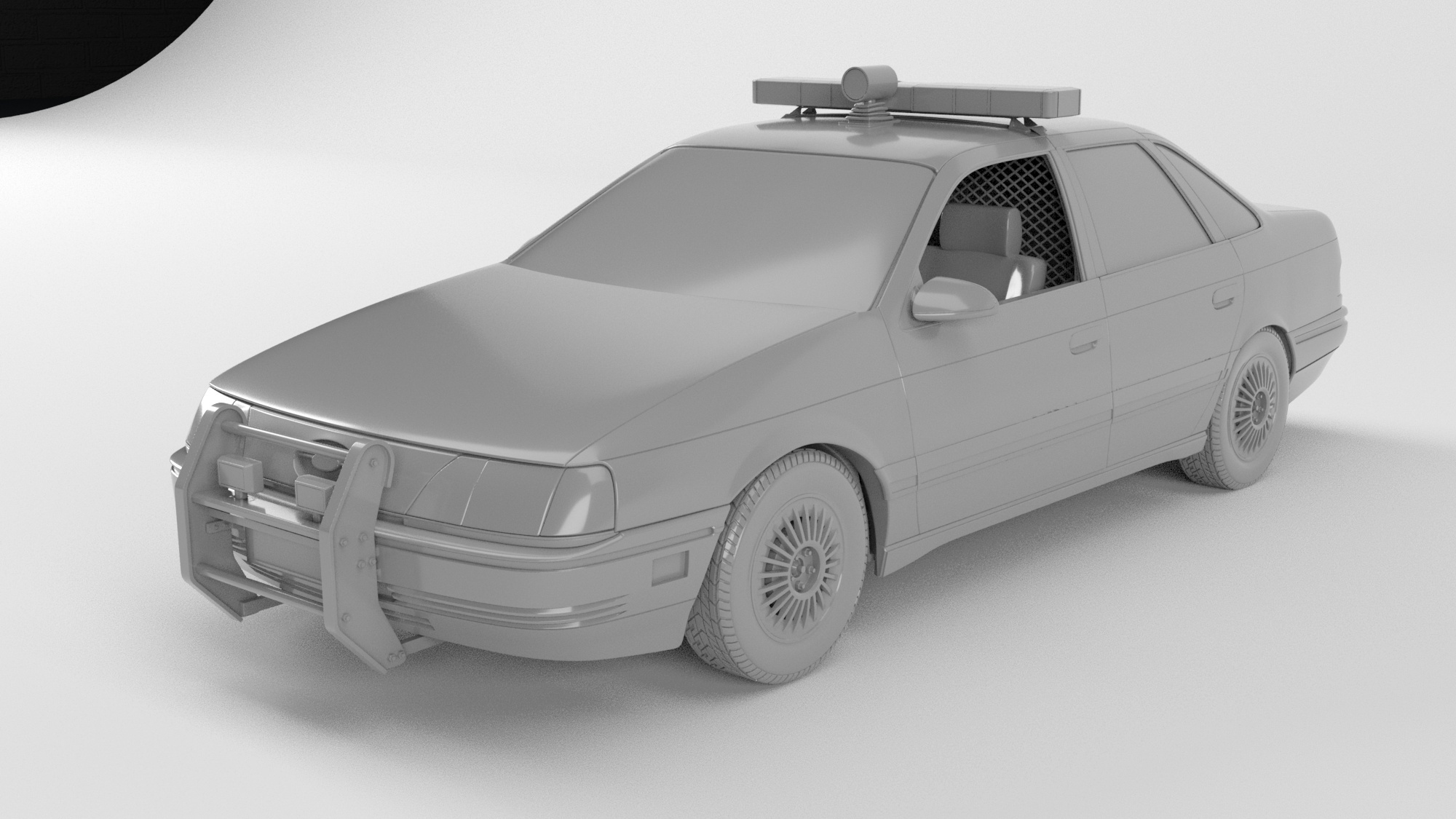 OBJ file Police Car 3D print model 🚓・Model to download and 3D print・Cults