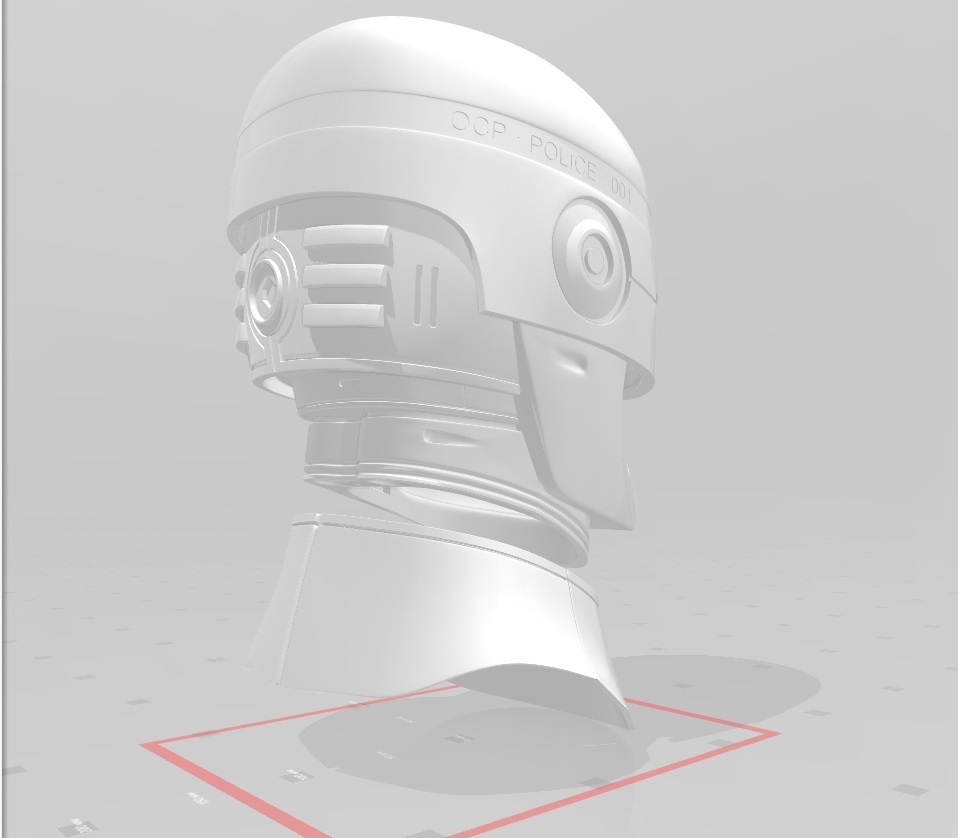 Download STL file Robocop Head and Helmet for 3d printing 3D Model ...