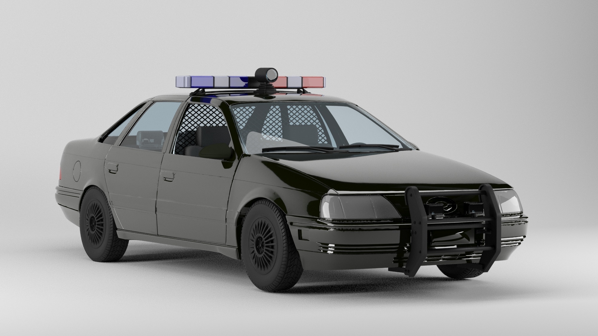 OBJ file Police Car 3D print model 🚓・Model to download and 3D print・Cults