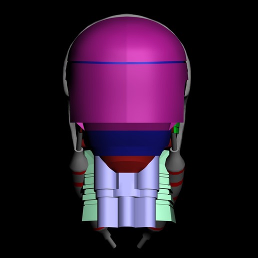 Download STL file Robocop Head and Helmet for 3d printing 3D Model ...