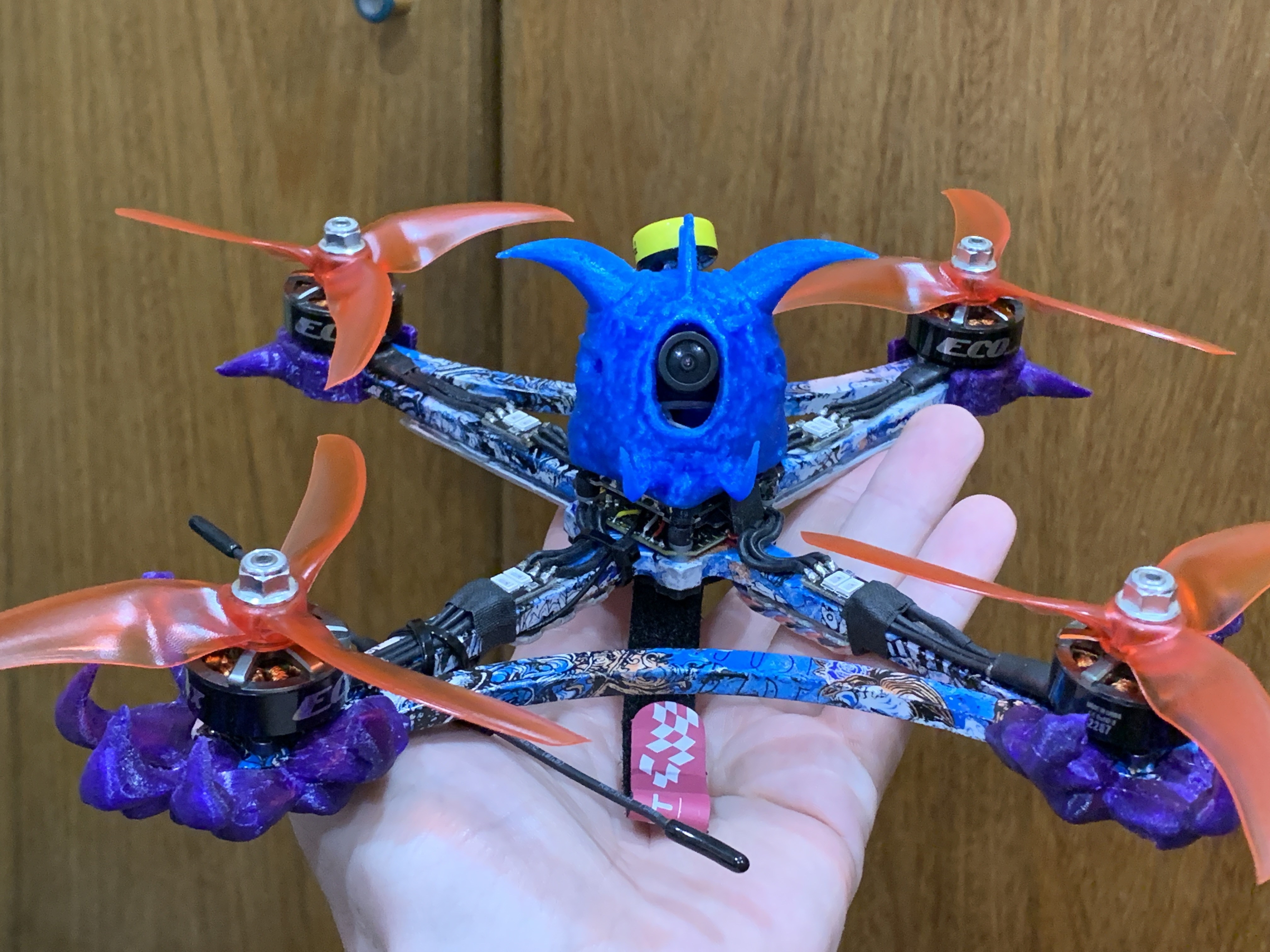 3D file 5" Apus Toothpick Drone Frame 🦷・3D printer design to download・Cults