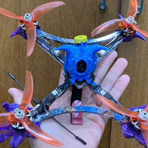 Download STL file 5" Apus Toothpick Drone Frame • 3D printable design ...