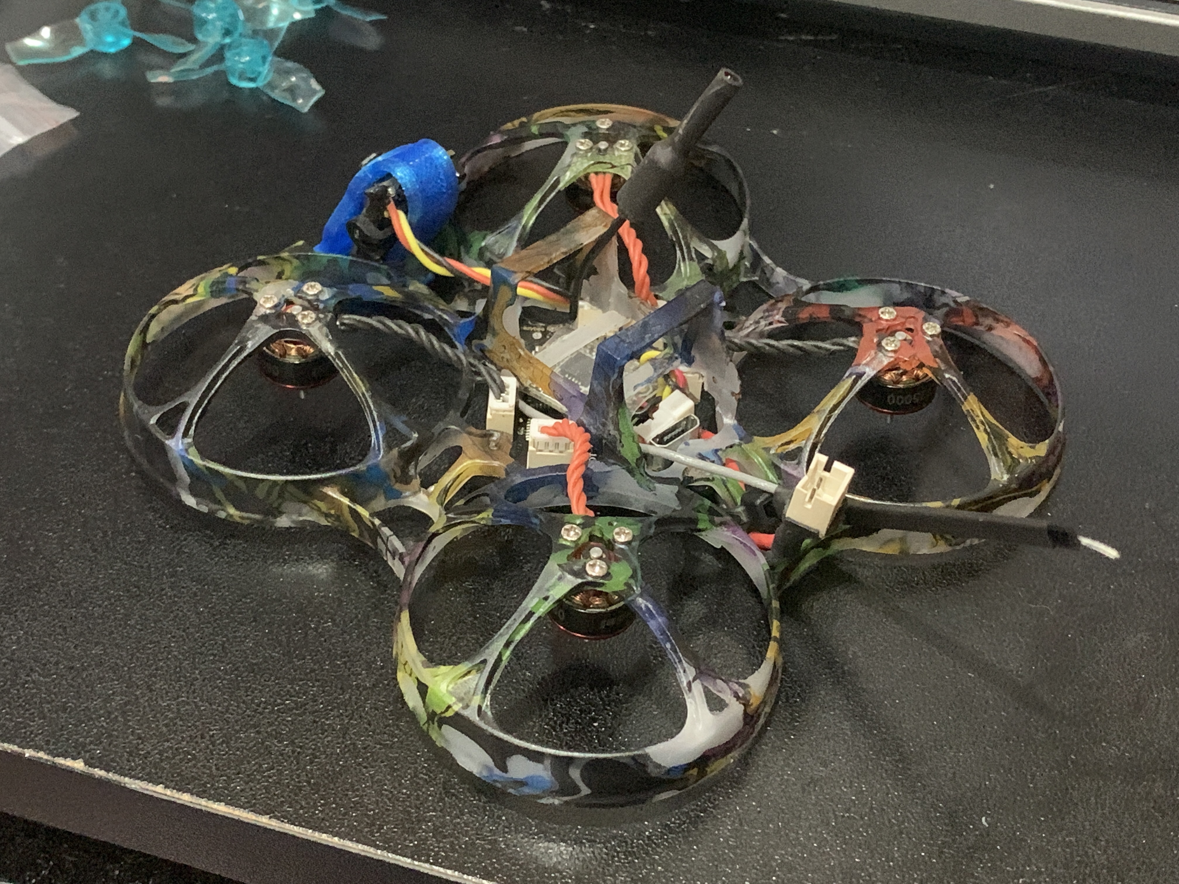 Free STL file Mobula 7 Pusher Runcam Nano 3 Camera Mount・Model to ...