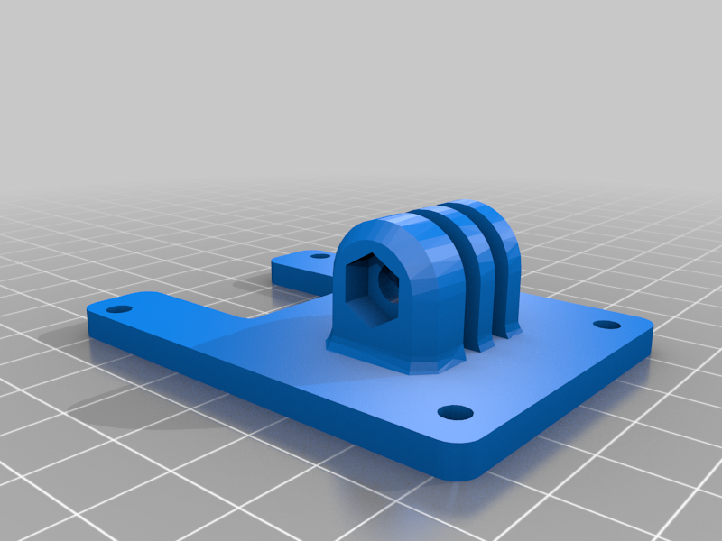 Free STL file QAV250 GoPro Mount・3D printable model to download・Cults