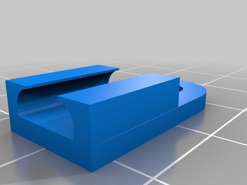 Free 3D file LED strip mounting end clip・3D printable design to ...