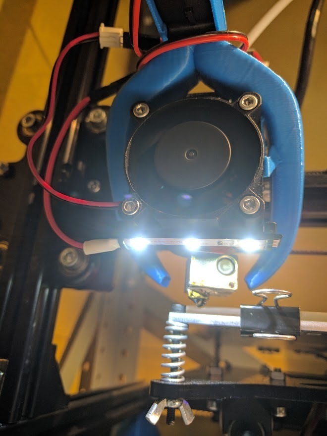 Free 3D file LED Strip Mount for 40mm Fans Underside・3D printable model ...
