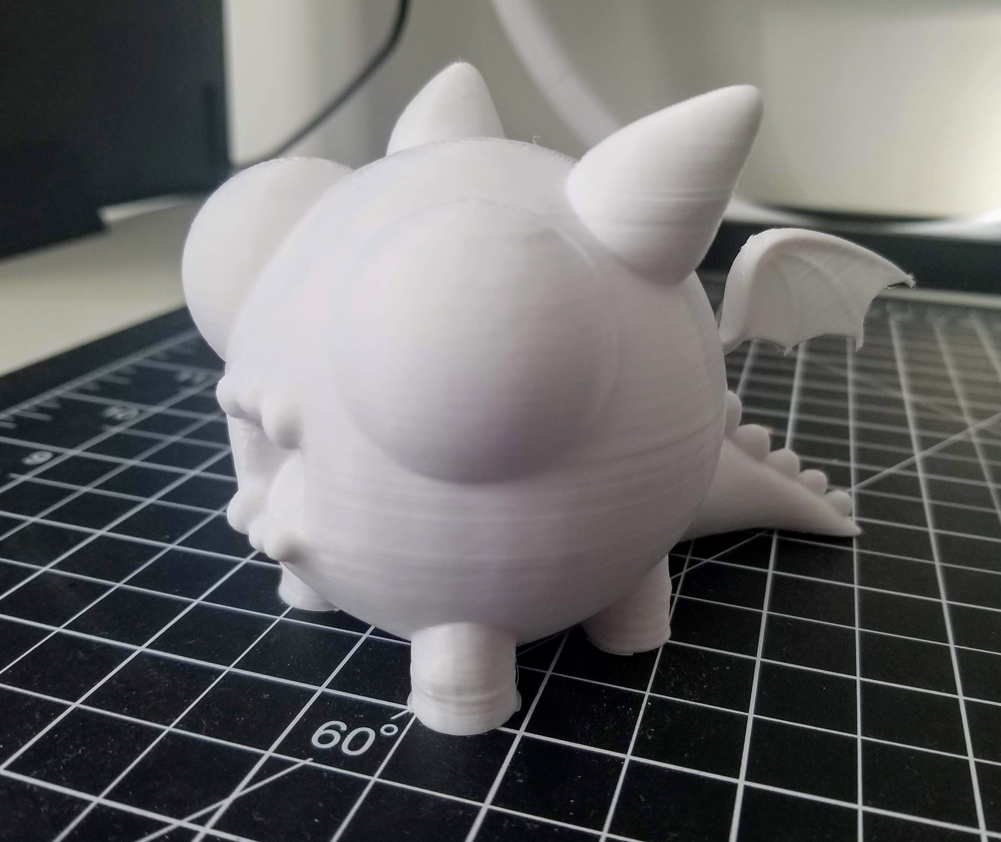 Free STL file Cute Dragon・3D print design to download・Cults