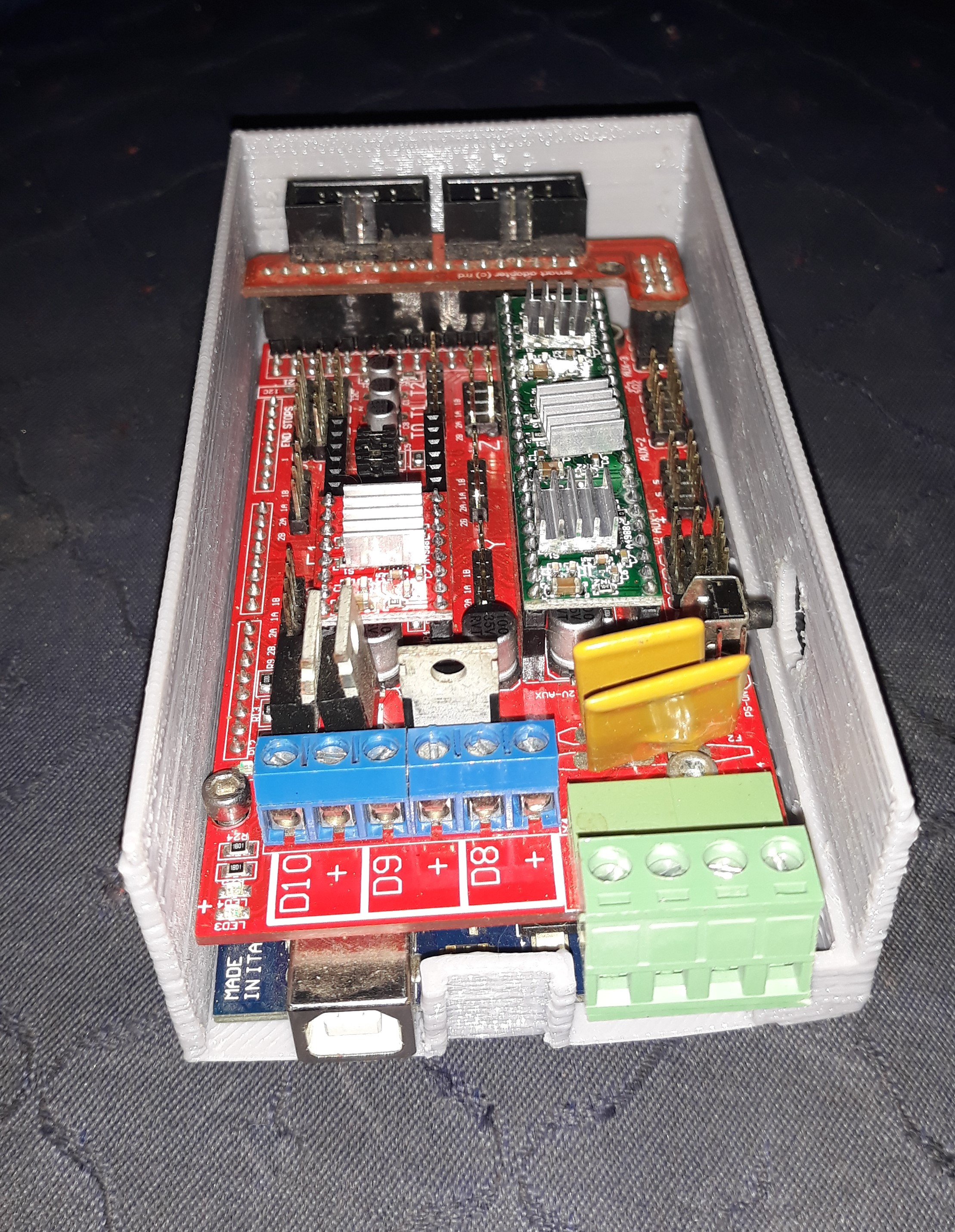 Free STL file Atmega Ramps1.4 case・3D printing idea to download・Cults