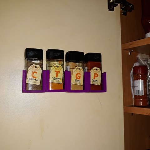 Download free STL file Tesco Spice Rack • Object to 3D print ・ Cults