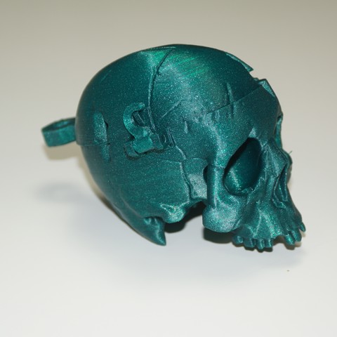 3D printing Boneheads: Skull Box w/ Brain - via 3DKitbash.com ・ Cults
