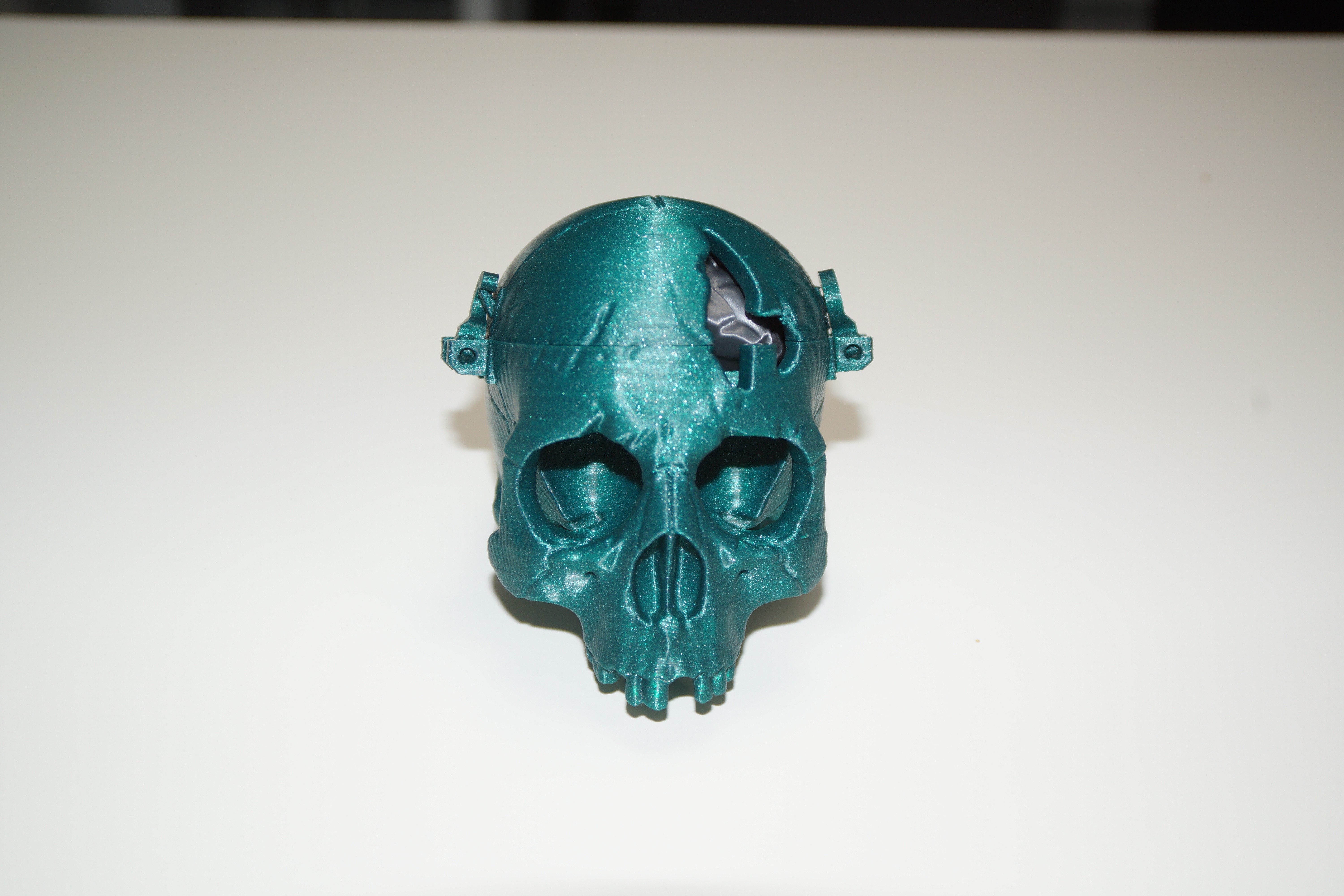 3D printable Boneheads: Skull Box w/ Brain - via 3DKitbash.com • made ...