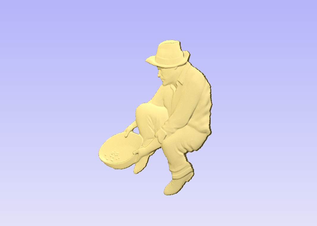 3D file Gold Panner・3D printable model to download・Cults