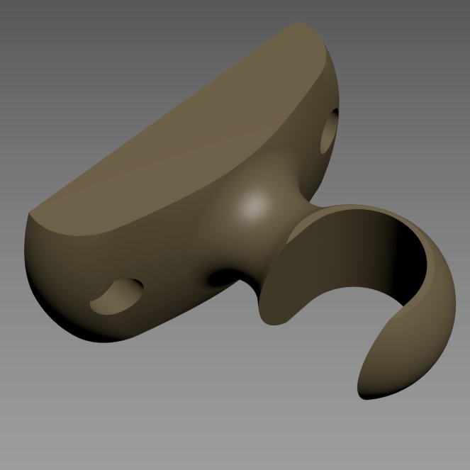 STL file Curtain Holder・3D printing template to download・Cults