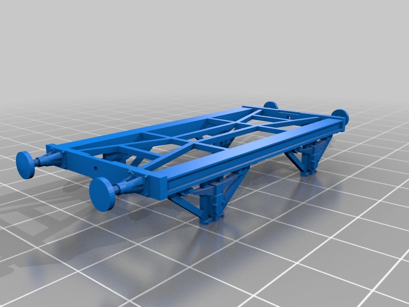 Free 3D file Freight wagon according to sample sheet IIc 4・3D printing ...