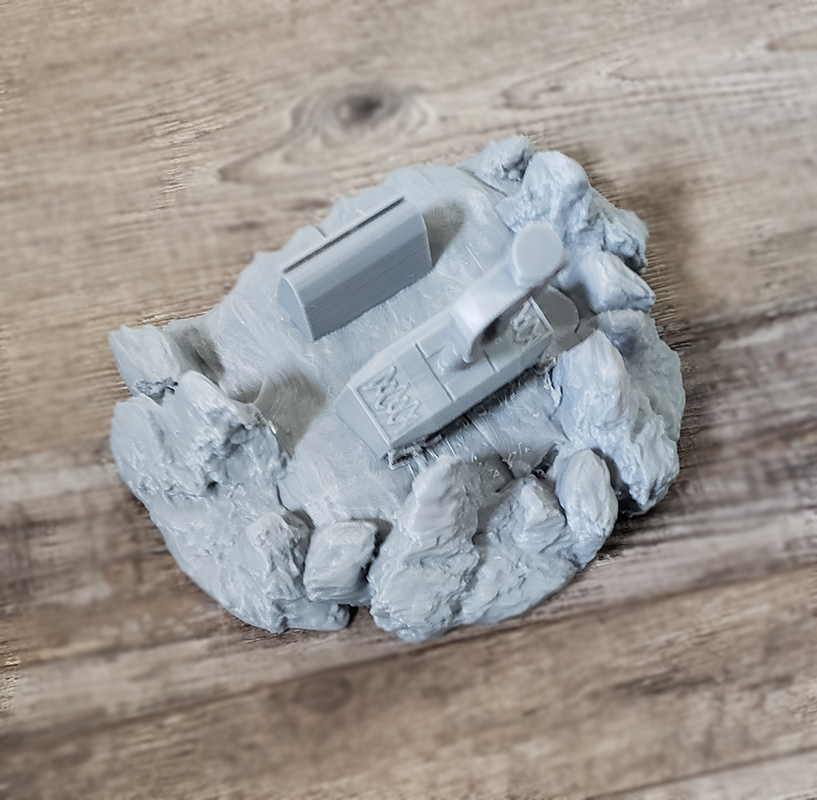 STL file Thor's Hammer Phone Stand・3D printer design to download・Cults