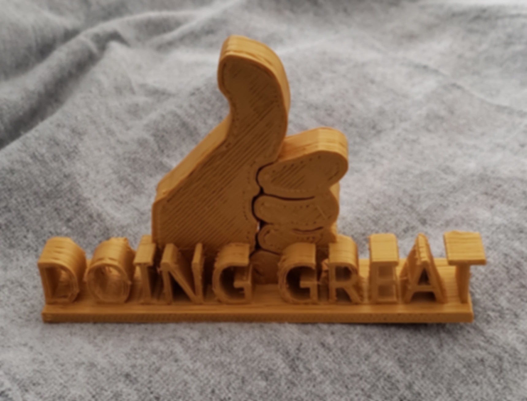 Free STL file Thumbs Up Stick Up #XYZCHALLENGE・3D printing template to ...