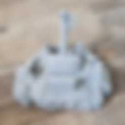 Download 3D printer designs Thor's Hammer Phone Stand ・ Cults