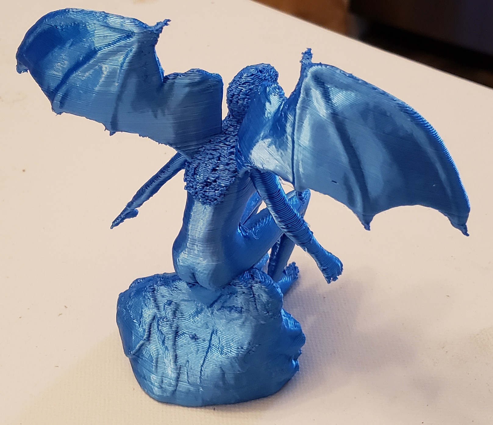 Download STL file Dragon Wing Girl • 3D print template ・ Cults