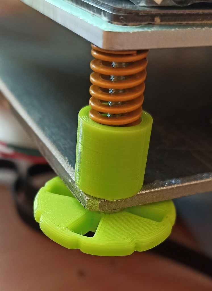 Free 3D file Knob HotBed Leveling - M3・3D printer model to download・Cults