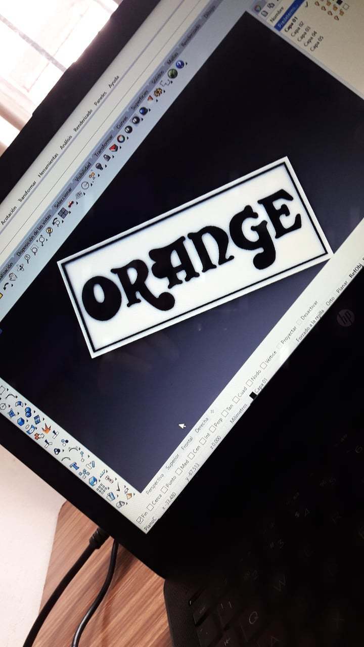 STL file Orange Logo・3D printer design to download・Cults