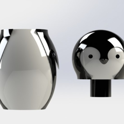 Download free STL file Penguin • 3D printer design ・ Cults