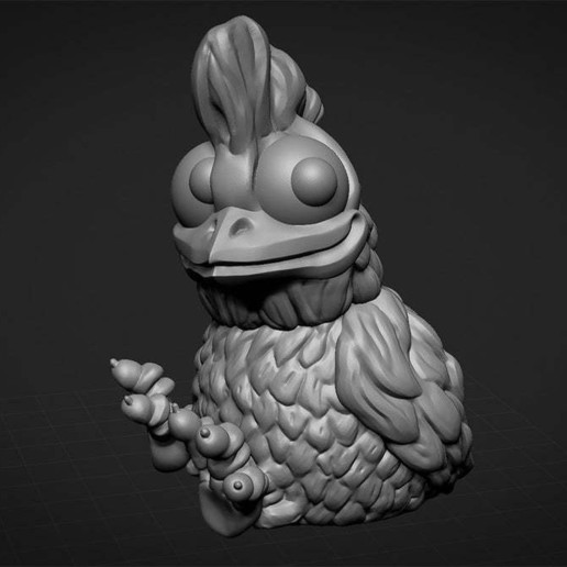 Download free STL files Chicken Chick ・ Cults