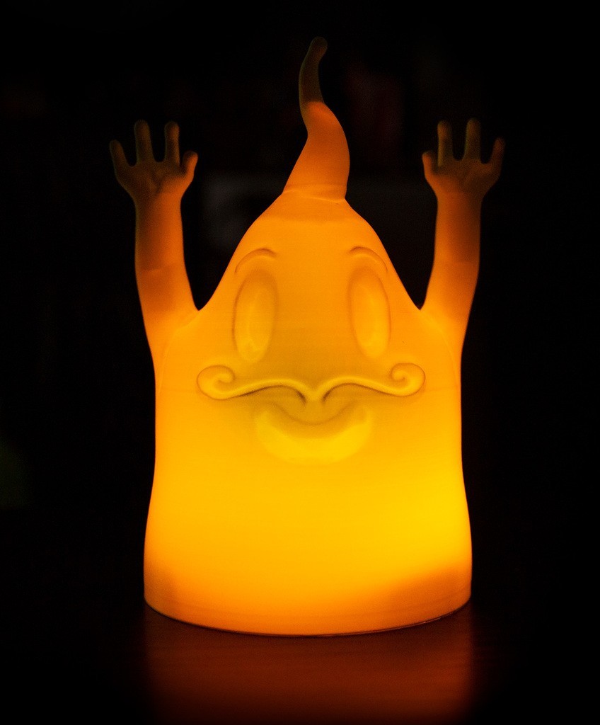 Free STL file Ghosts for LED lighting / LED Candles・3D print design to ...