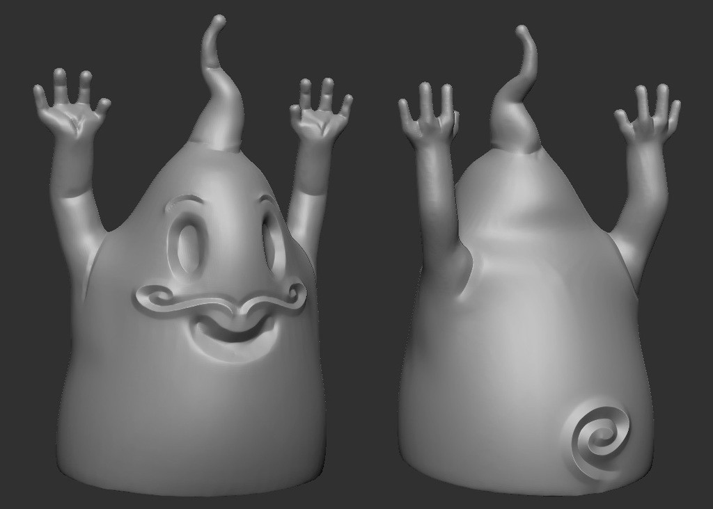 Free STL file Ghosts for LED lighting / LED Candles・3D print design to ...
