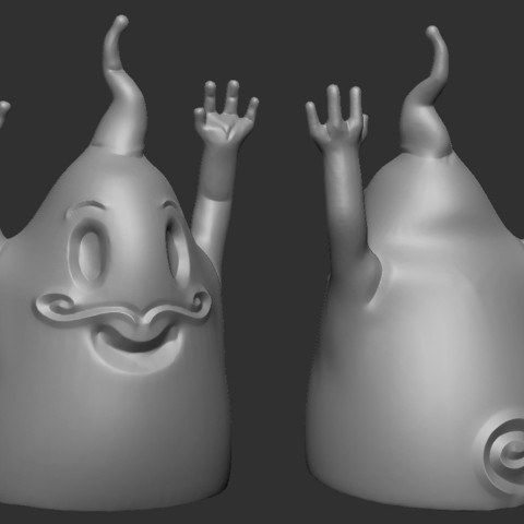 Download free 3D printing files Ghosts for LED lighting / LED Candles ...