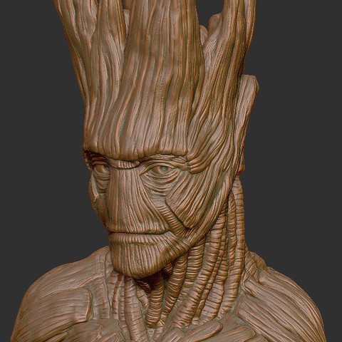 Descargar archivo STL gratis Grout, el hermano de Groot • Objeto para ...