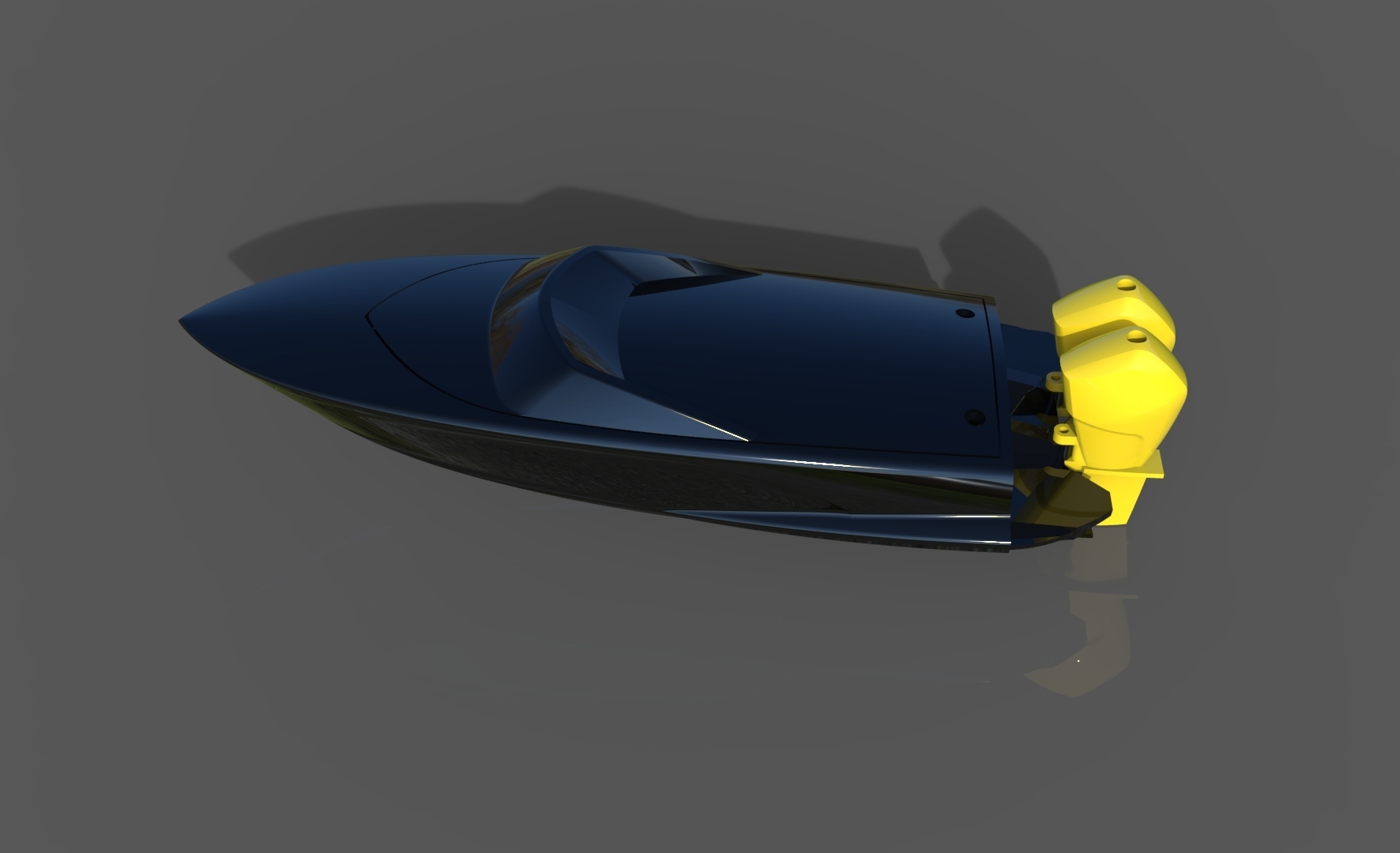 STL file RC boat mini 🛥️・3D printing template to download・Cults