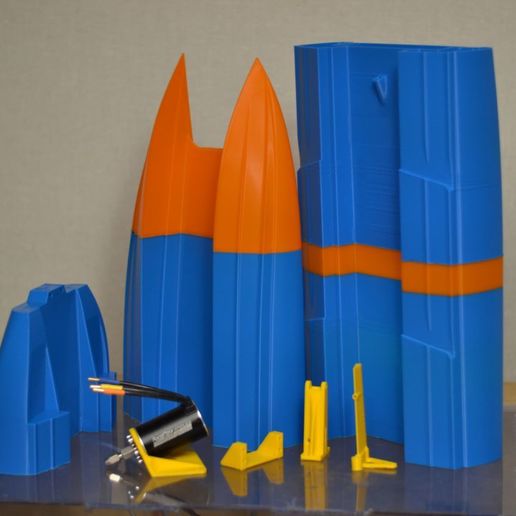 Download STL file RC BOAT mystic catamaran • 3D printing template ・ Cults