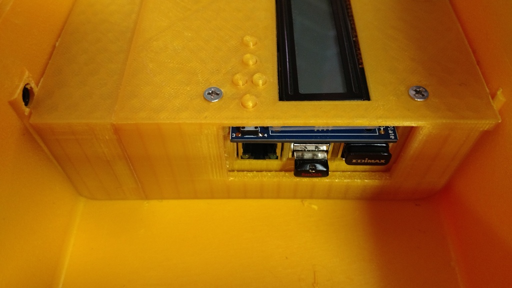 Free 3d File Portable Raspberry Pi With Adafruit Lcd Keypad Kit 🔌・object To Download And To 3d