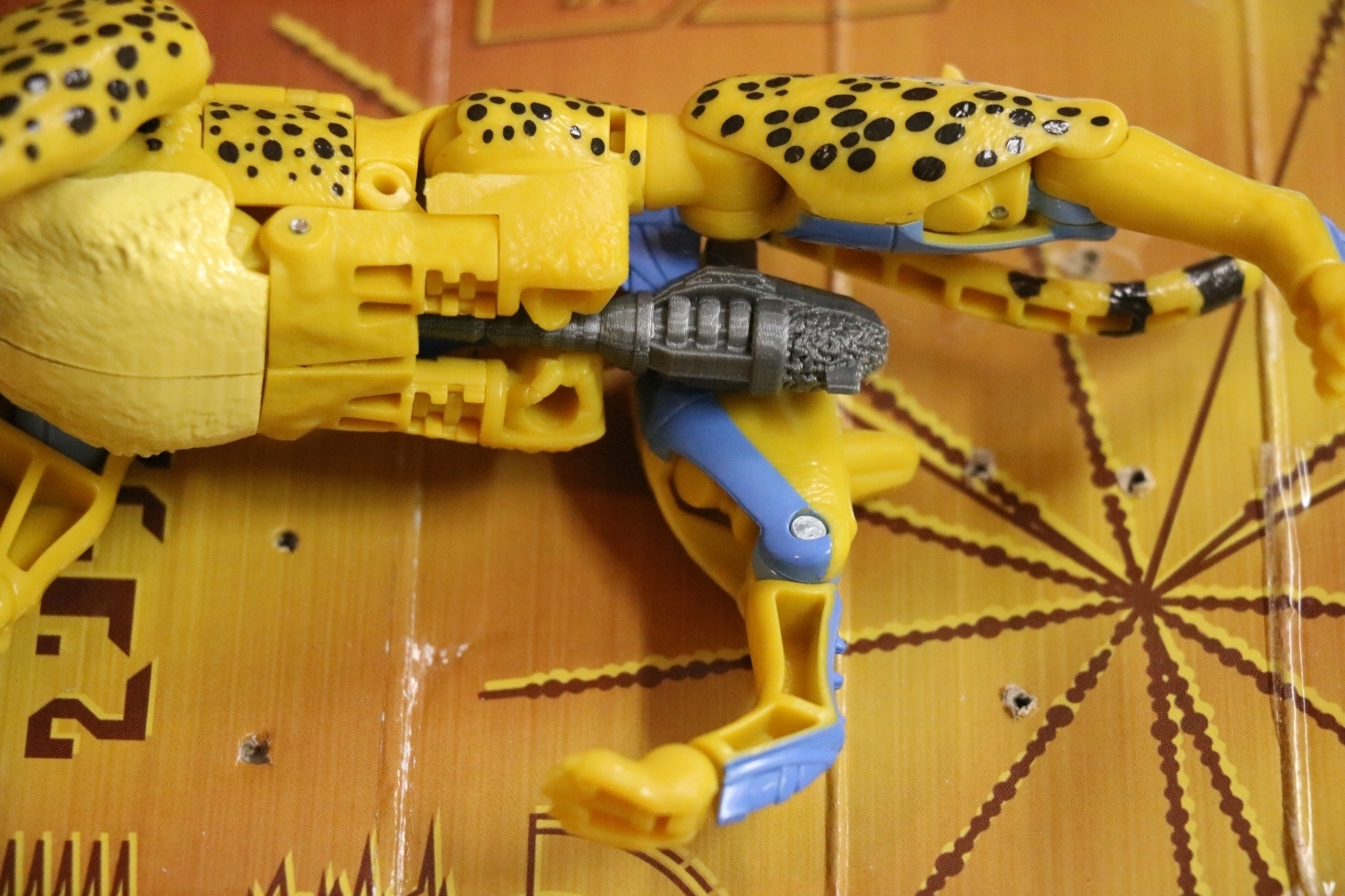 Archivo STL Transformers Kingdom Cheetor Gut Gun・Plan para descargar y ...