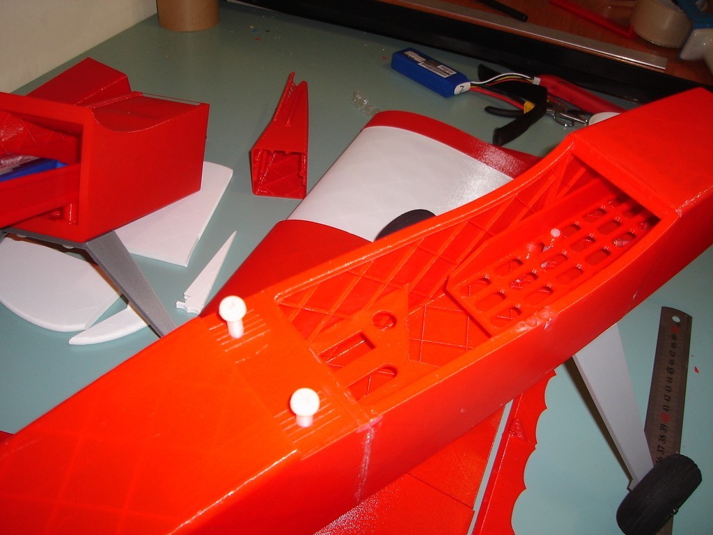 Download free STL file Das Liddle Stik RC Airplane • 3D print template ...