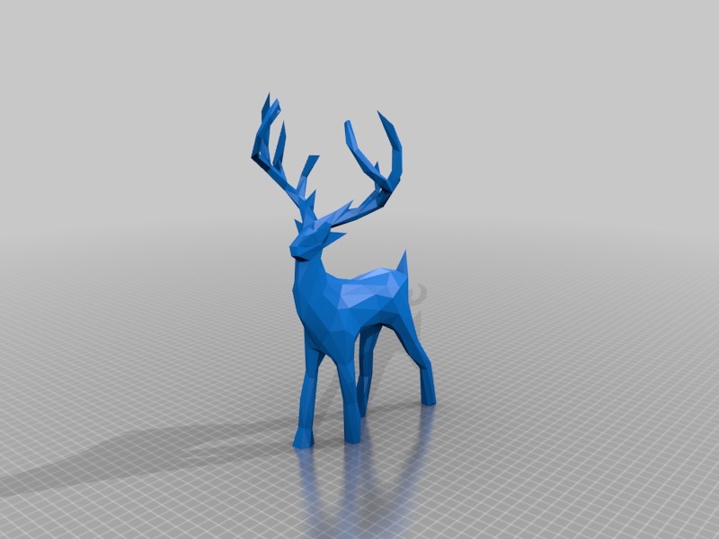 Free 3D file deer・3D print design to download・Cults