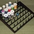 Download free STL file Thread stand for sewing or fly tying • 3D ...