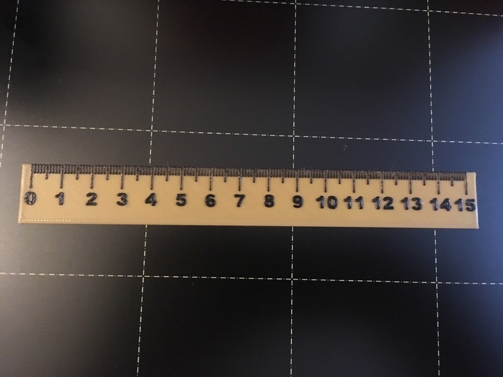 Free STL file Ruler multi-color・3D printer design to download・Cults