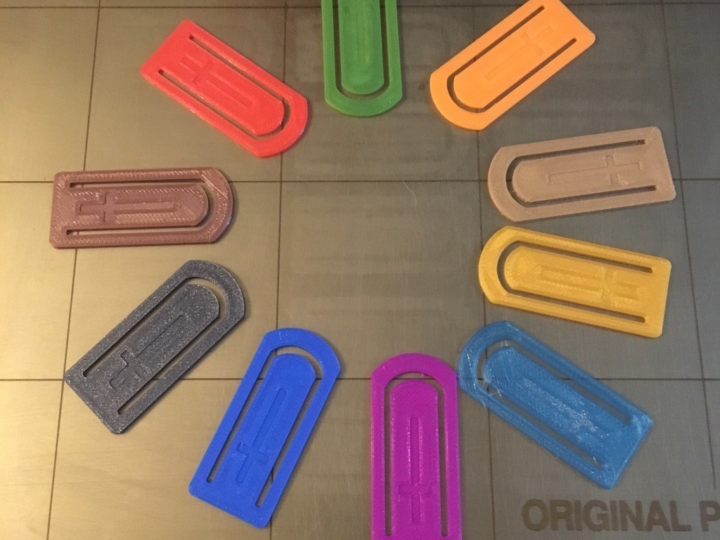 Free STL file Bible bookmark 🔖・3D printing template to download・Cults