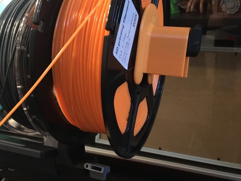 Free STL file Prusa MK3 Spool holder spacer・Model to download and 3D ...