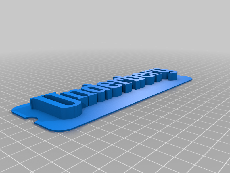 Free 3D file Underberg Logo Lamp・3D printable model to download・Cults