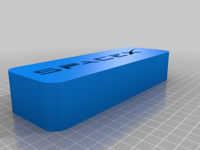 Free 3D file SpaceX Logo Lamp・3D printable design to download・Cults