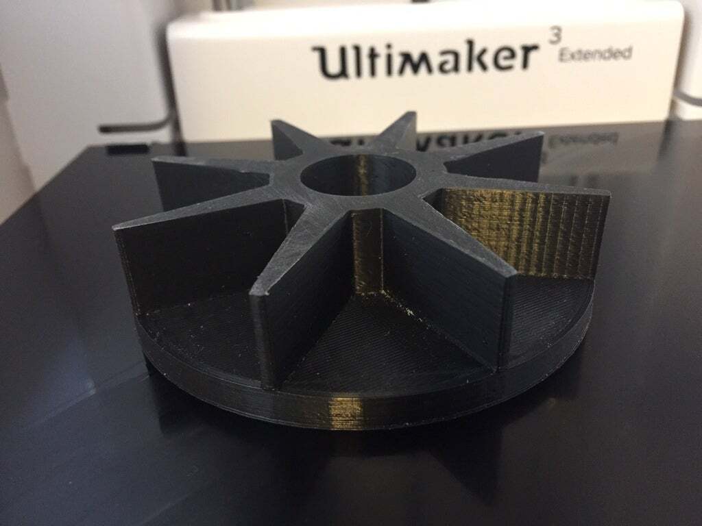 Free STL file Basic Impeller 01・3D printing idea to download・Cults