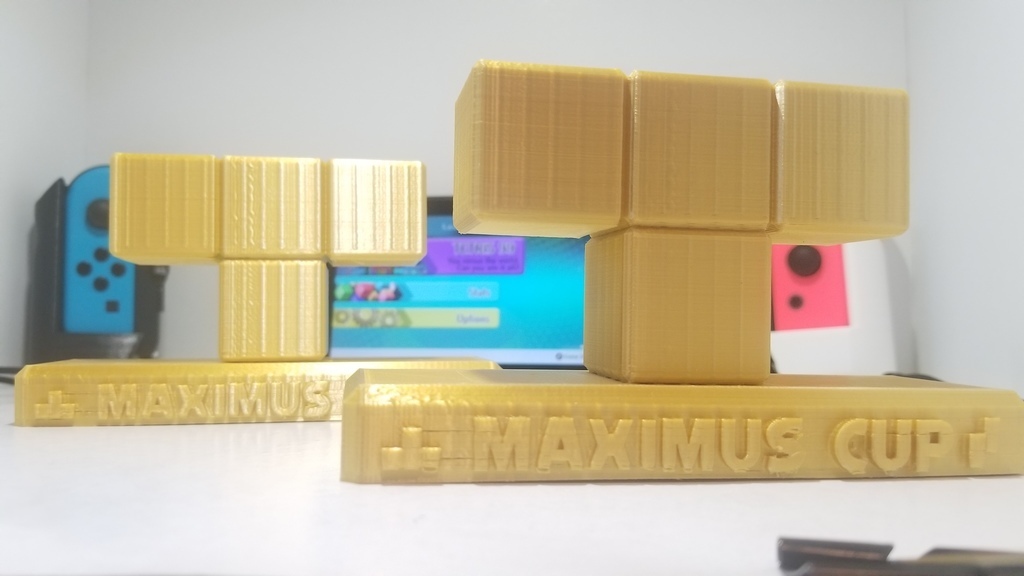 Free 3D file Nintendo Switch - Tetris 99 - Maximus Cup Trophy 🏆・3D printable model to download・Cults